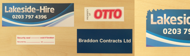 Tamper Evident Stickers | ACS